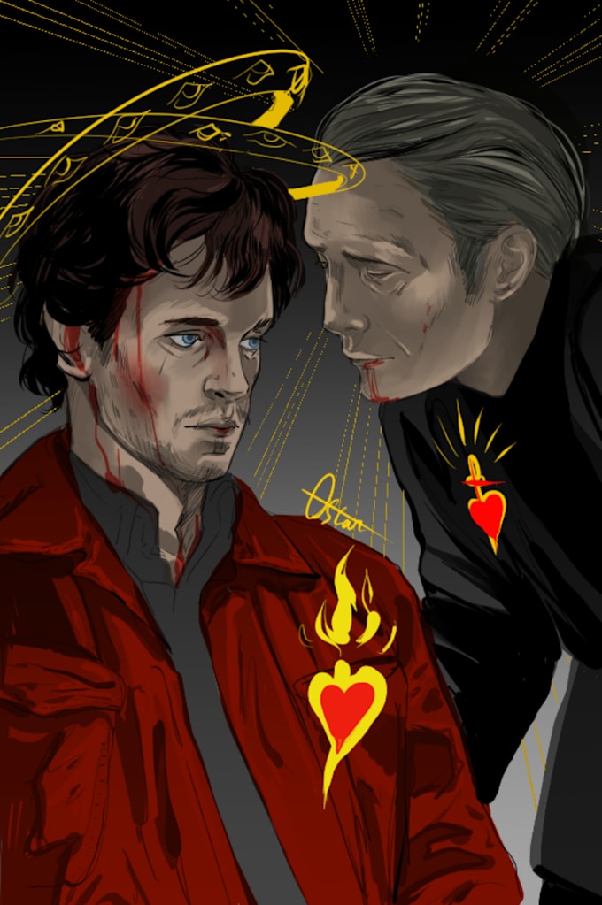 Illustrate your original ideas oc and requests by Oscarvampiro | Fiverr