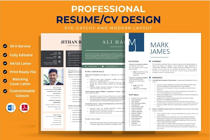 Create a good and decent cv by Joblessshahzaib | Fiverr