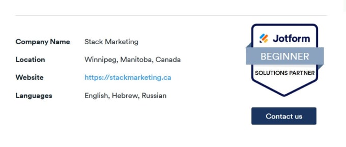 Professional form design and automation services by jotform certified ...