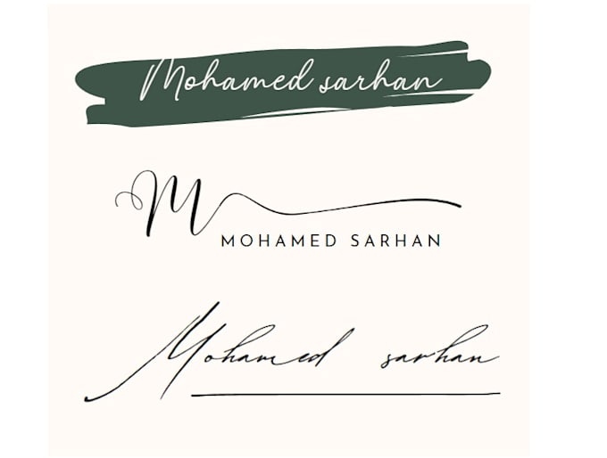 Make a handwritten logo typography and custom font design for you by ...