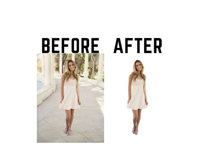 Cut out images background removal professionally by Rjpantaleon | Fiverr
