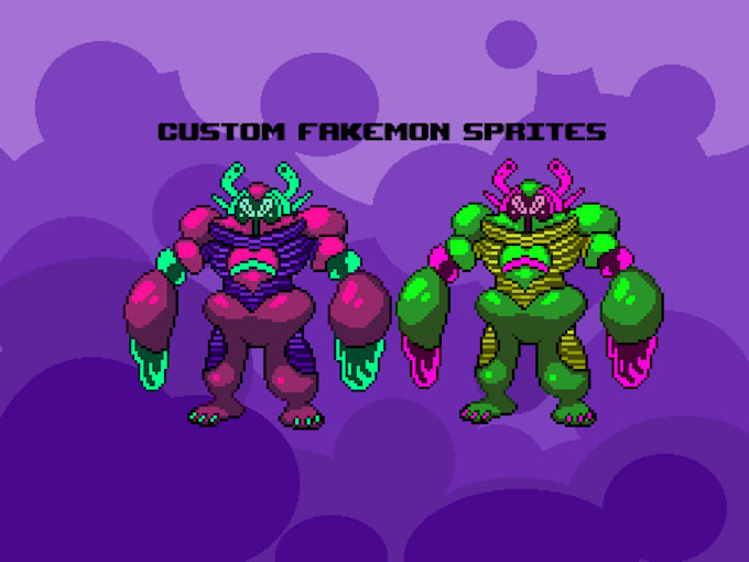 Create custom fakemon or pokémon sprites for your fangame by Nol ...