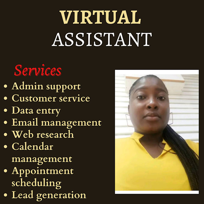 Do any virtual assistant, admin and customer service job by Glory ...