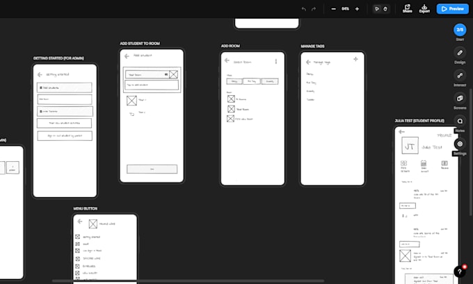 Sketch quick ui ux concepts for app or website by Braimahabiola_ | Fiverr