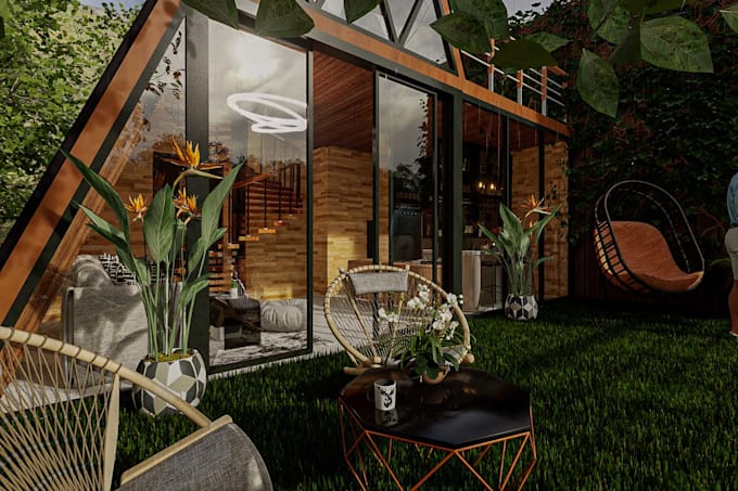 Do realistic architectural 3d visualization sketchup revit lumion d5 rendering by ...