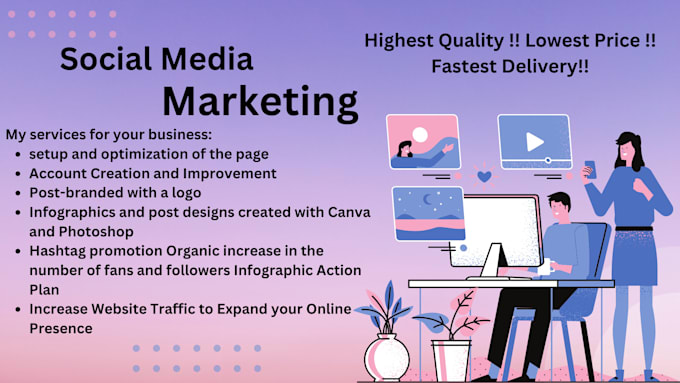 Be your social media promotion and skilled digital marketing by Halim123979 | Fiverr