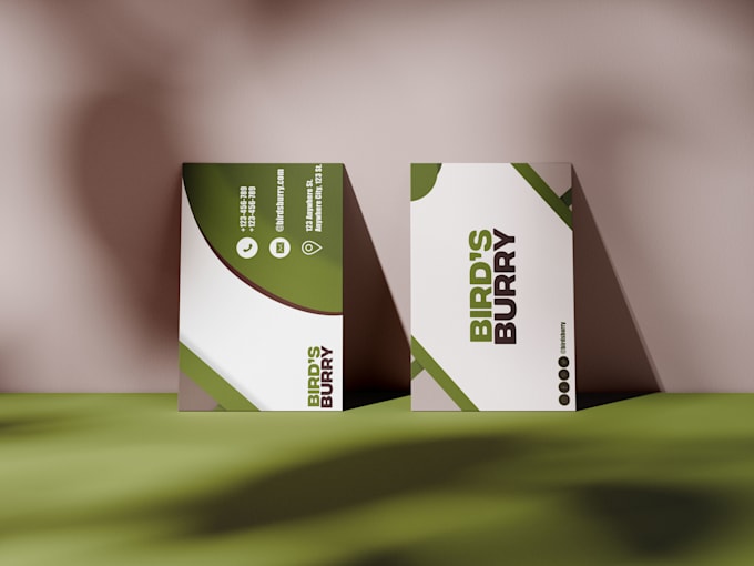 Create professional business card designs by Birdsburry | Fiverr