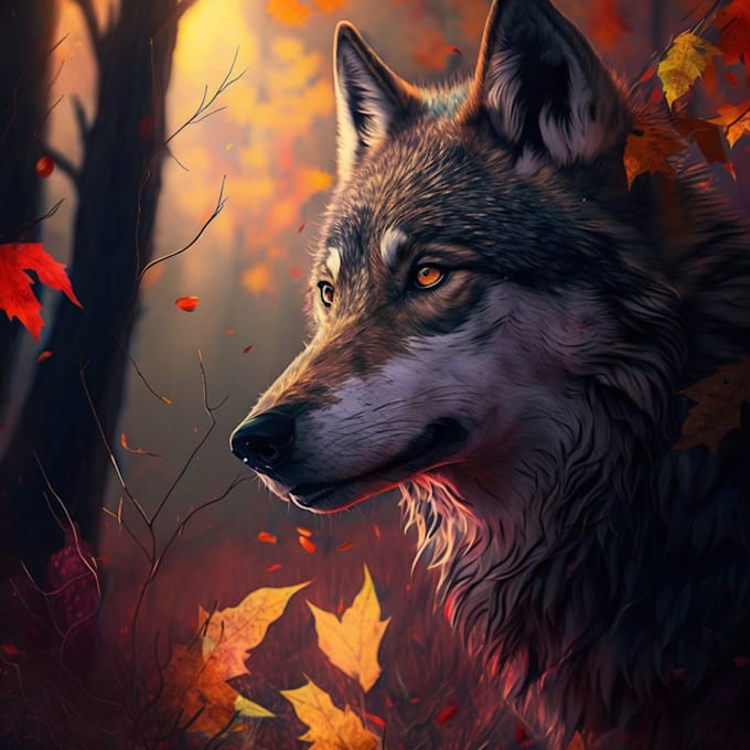 Create realistic animal ai art with mid journey by Foundmaple22 | Fiverr