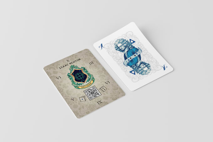 Design custom playing cards for your own idea by Videohaven | Fiverr