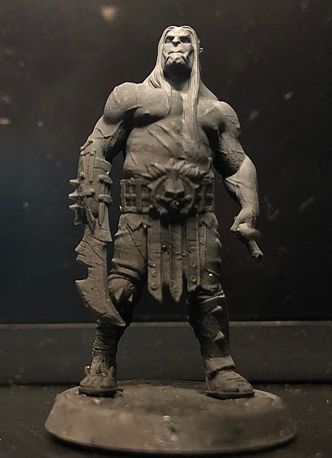 Print in 3d your miniature on an elegoo mars 2 pro by Ttfi_maku_ | Fiverr