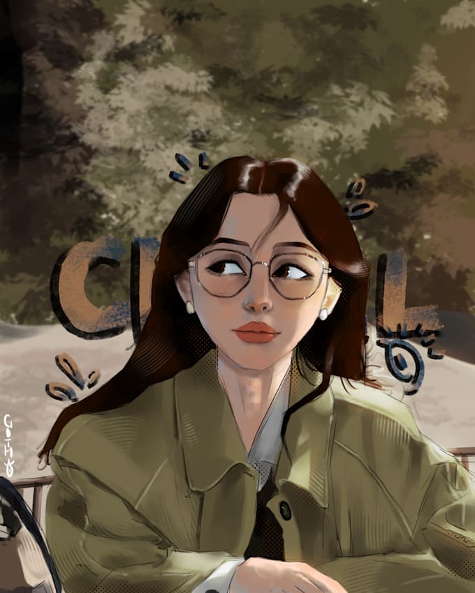 Draw a custom portrait art by Josephlailai | Fiverr