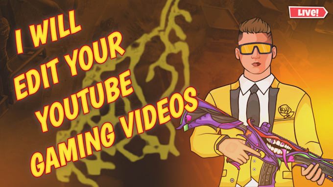 Create a amazing gaming youtube thumbnail by Aliraza21111111 | Fiverr