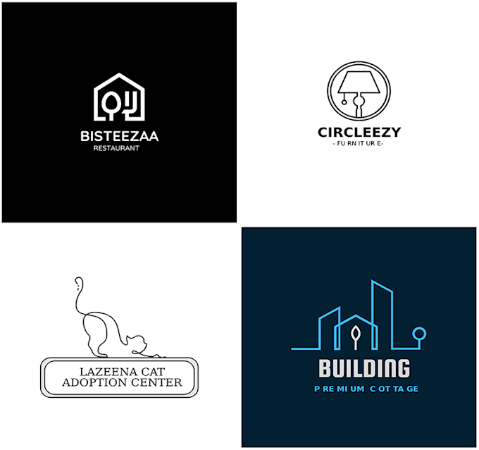 Design minimalist line art logo design by Chabhagidesign | Fiverr