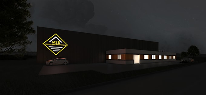Create a beautiful architectural exterior 3d render by Studiotrois | Fiverr