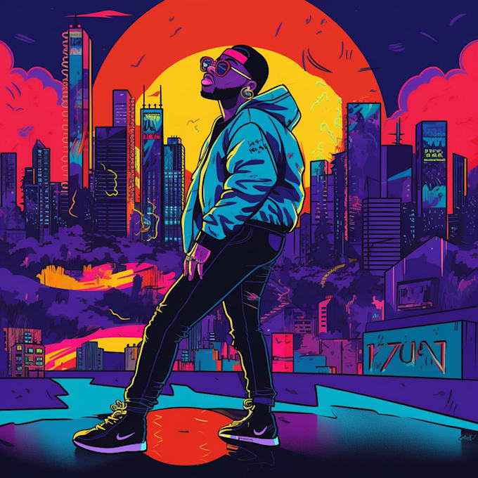 Create a stunning digital album cover using ai by Asmonk | Fiverr