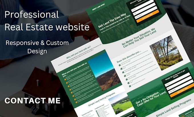 Design a real estate website for your real estate business by ...