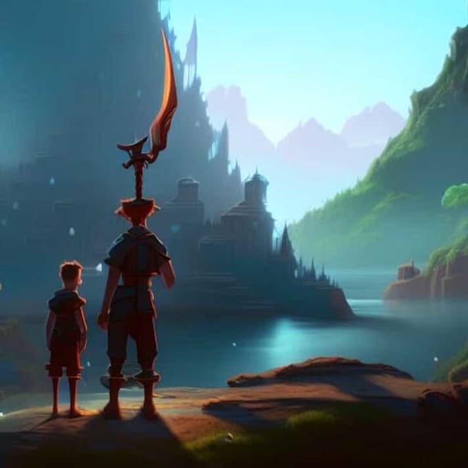 Make character and location art for you dnd worlds fast by Denizsari ...