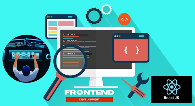 Create A Responsive Website Using Html Css Javascript React By Machatha19 Fiverr