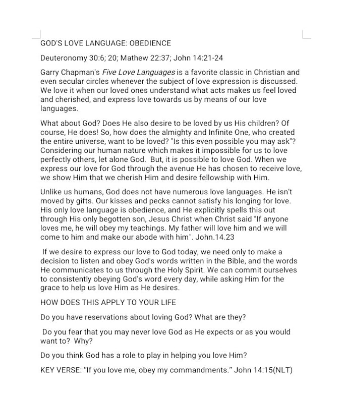 Write christian articles that meet your writing goals in creative ways ...