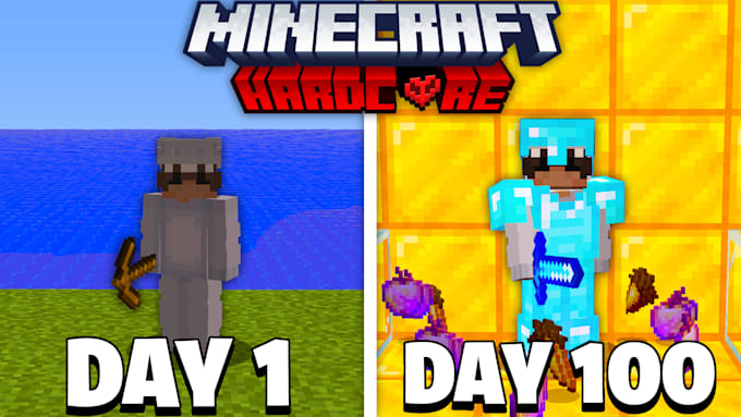 Create a high quality minecraft thumbnail using photoshop by Ospecs ...