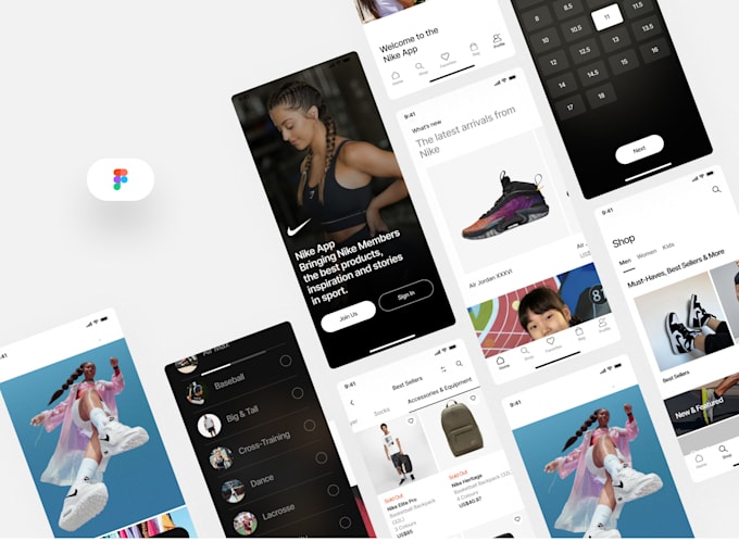 Design mobile app ui ux for ios and android with figma, xd by Multi ...