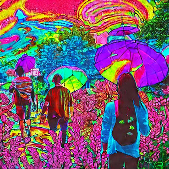 Create engaging psychedelic concept or album art by Studyrocket | Fiverr