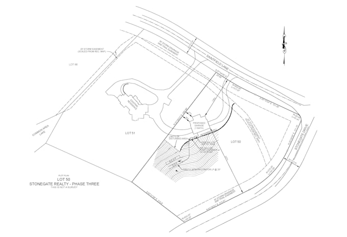 Draw a septic system plot plan for health department approval by ...
