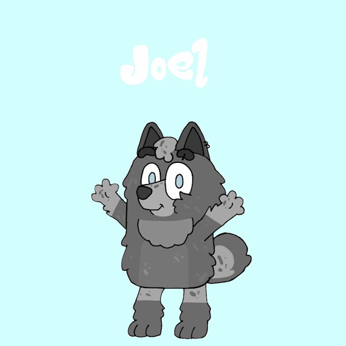 Make you a custom bluey style character by Willburito | Fiverr