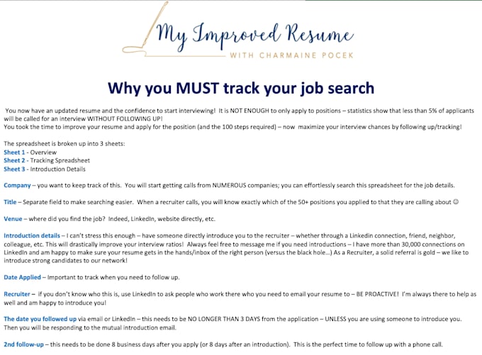Provide application support documents and scripts to maximize your job ...