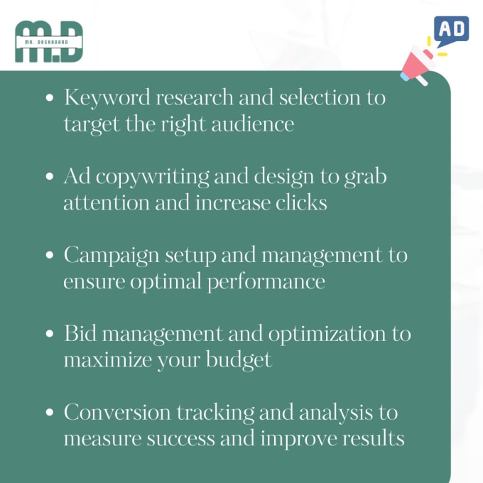Build, manage, optimize your google ads campaigns by Mr_dashboard | Fiverr Build, manage, optimize your google ads campaigns by Mr_dashboard | Fiverr