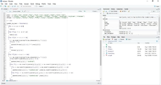 Use r studio, spss, and excel for data analysis by Gulrahman435 | Fiverr