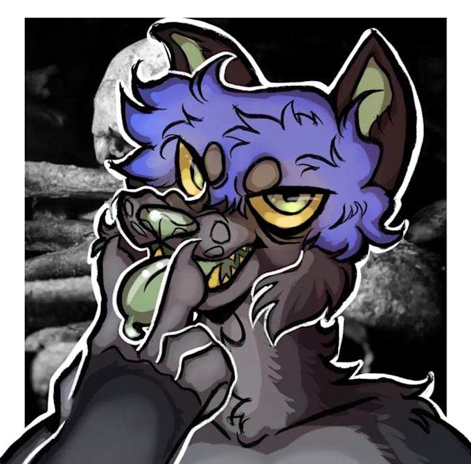 Create a furry commission by Shoelacebox | Fiverr