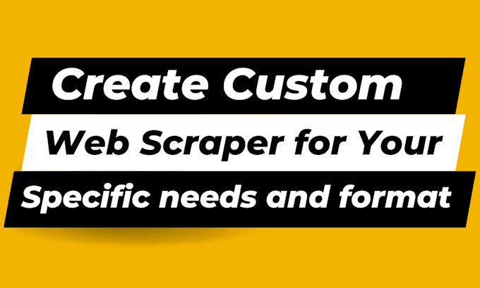 Do web scraping using python and selenium by Nehiljain | Fiverr