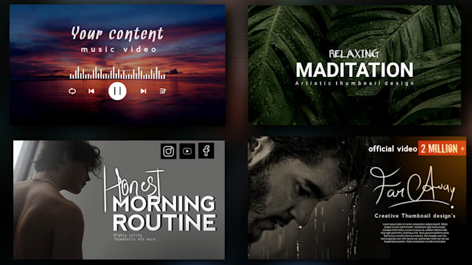 Make professional thumbnails for your social media profiles by Aashu ...