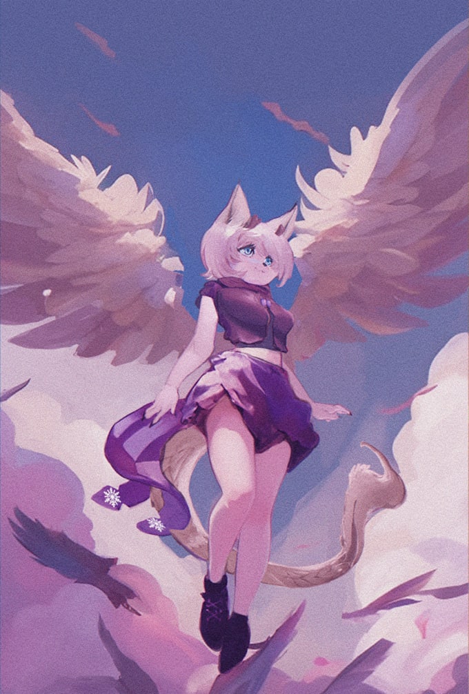 Draw anime furry commissions by Elviopitch | Fiverr