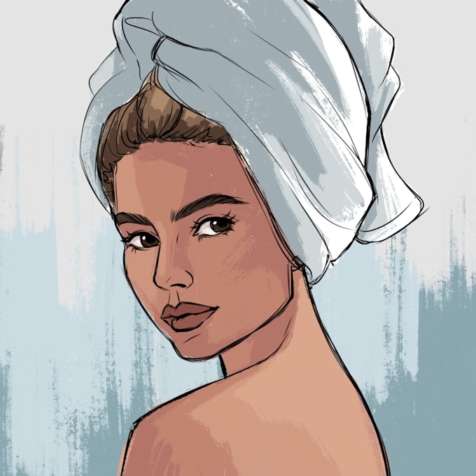 Draw a unique portraits in comics style by Iva_illustrator | Fiverr