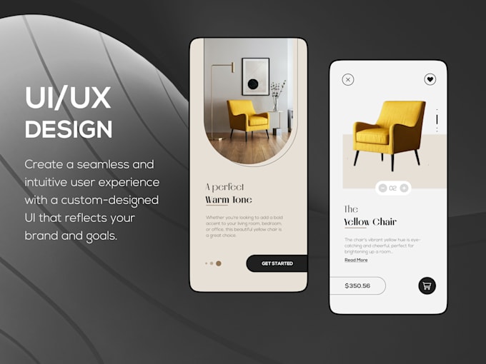 Modern, creative ui ux design for web and mobile app by Oneinblack | Fiverr