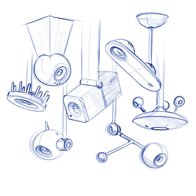 Create hand drawn product sketch from photos by Peadephant | Fiverr