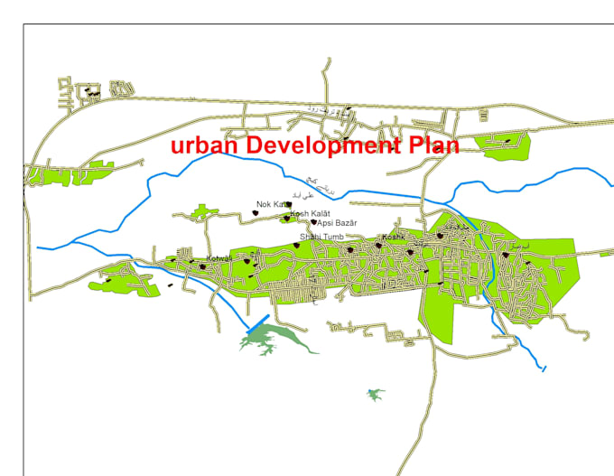 Create urban development planning map for you by Captainkannar | Fiverr