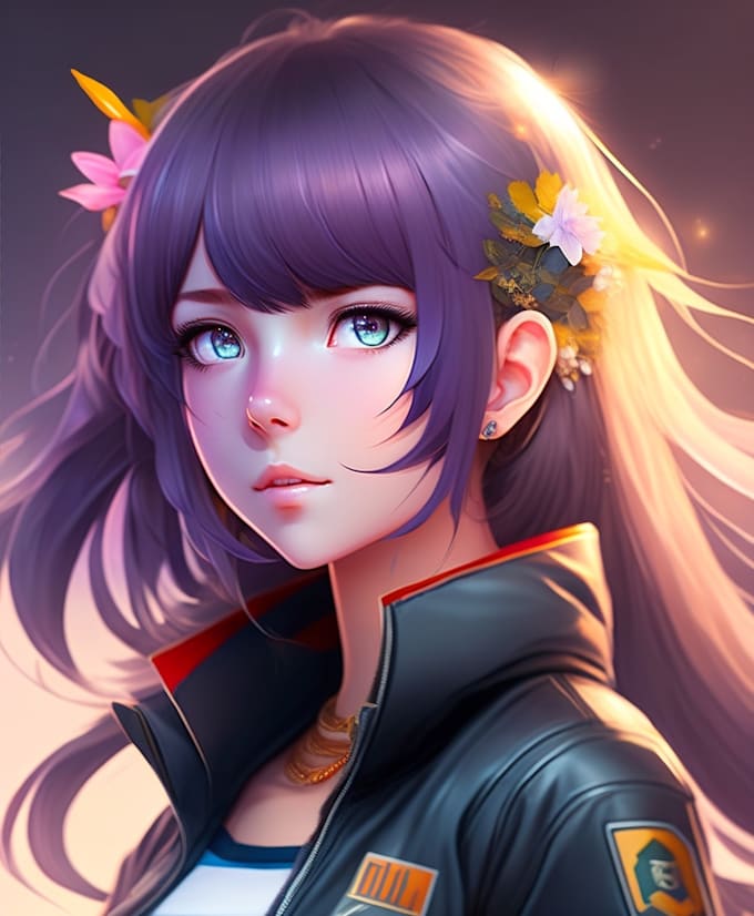 Create anime art using ai by Drafow12 | Fiverr