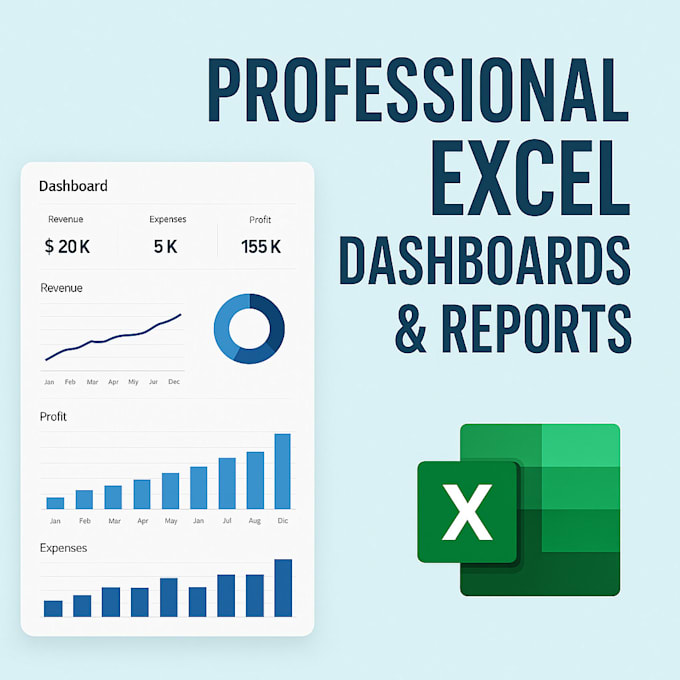 Create professional excel spreadsheets, dashboards, and reports by Gavizoor | Fiverr