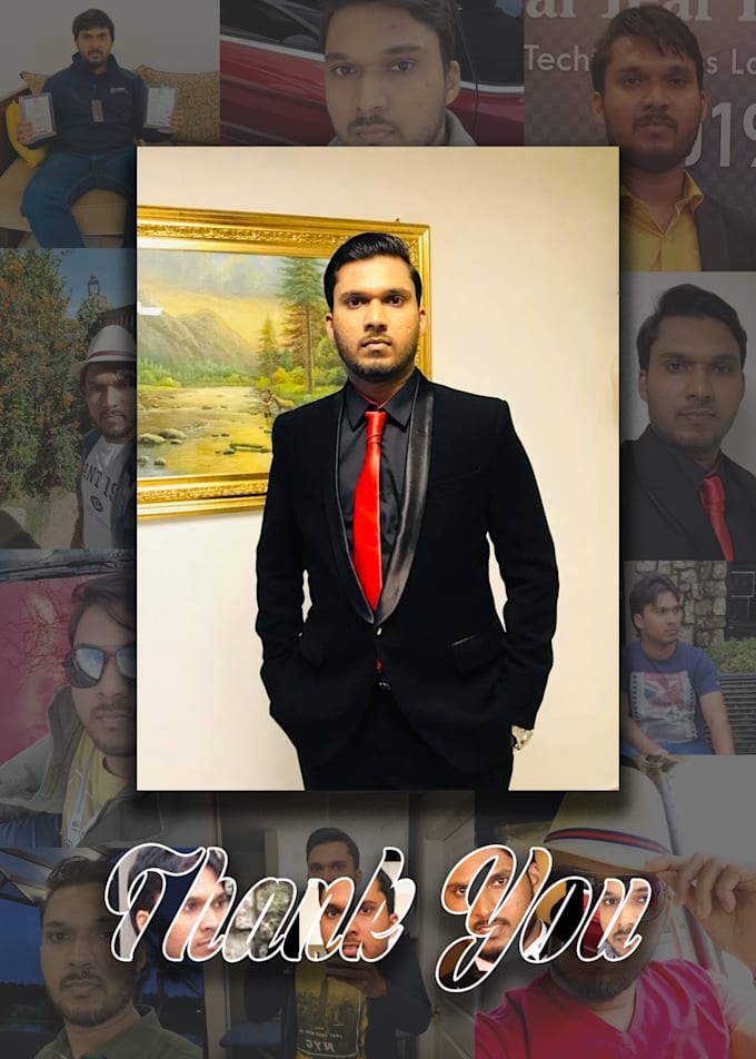 Design an amazing photo collage for any occasion by Osanda_randunu | Fiverr