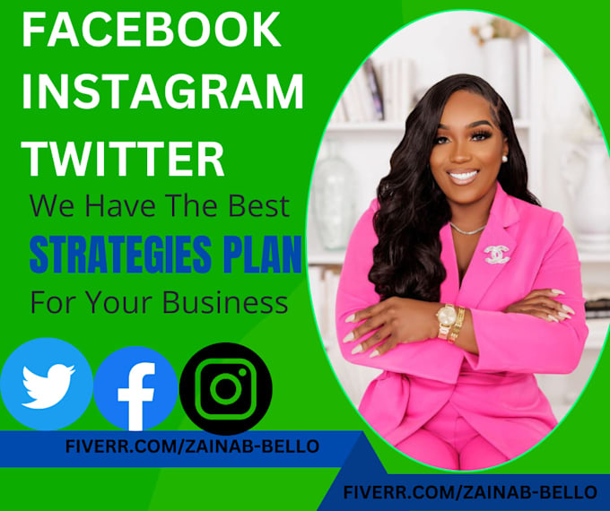 Growth real organic followers to your facebook, instagram, twitter by ...