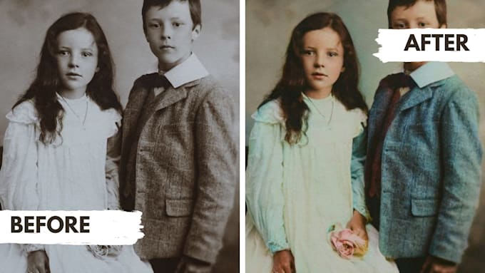 Expertly restored photo to bring your memories by Chrisace97 | Fiverr