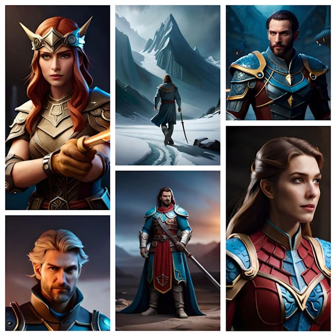 Make character and location art for your dnd worlds fast by Dibyorout ...