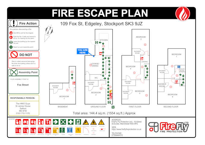 Design evacuation, fip zone, hydrant block, fire protection, fire ...