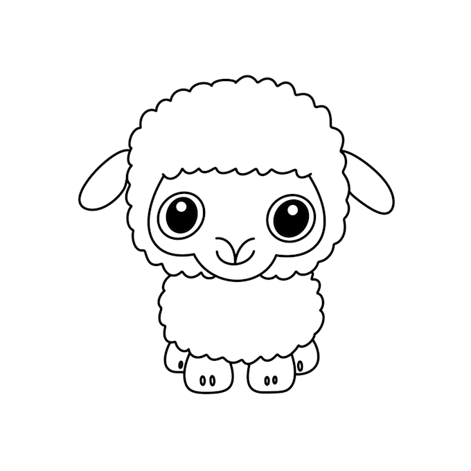 Draw cute animal color pages for your drawing book by Christoph_blaha ...