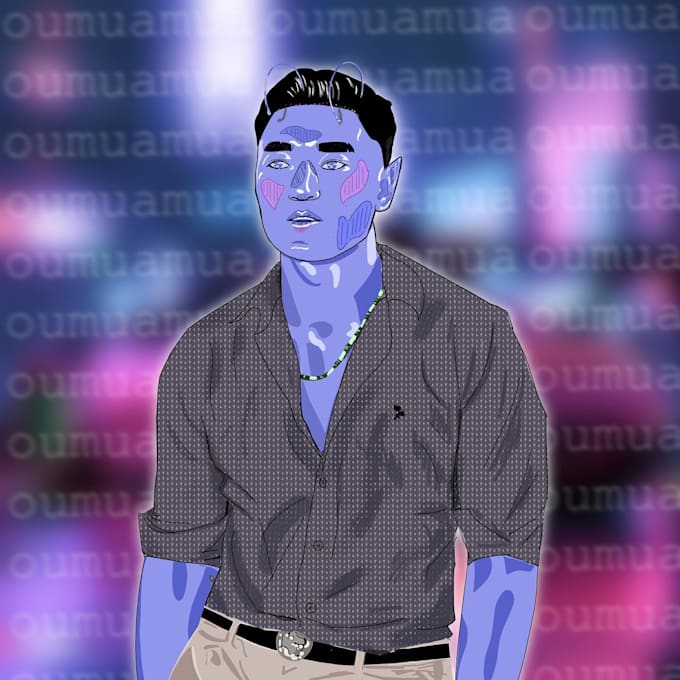 Design custom sticker designs and portrait drawings by Durehuu | Fiverr