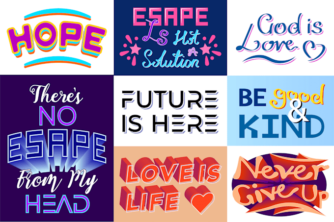 Create lettering designs for you by Gexamqalajyan | Fiverr