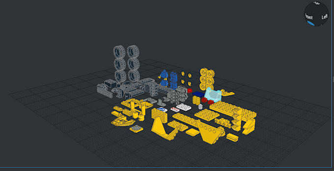 Create you a leocad lego template to build by Justyoutubegame | Fiverr